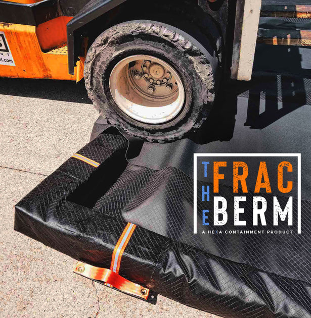 6' x 8' x 4" FRAC BERM Spill Containment Berm – HEXA Containment