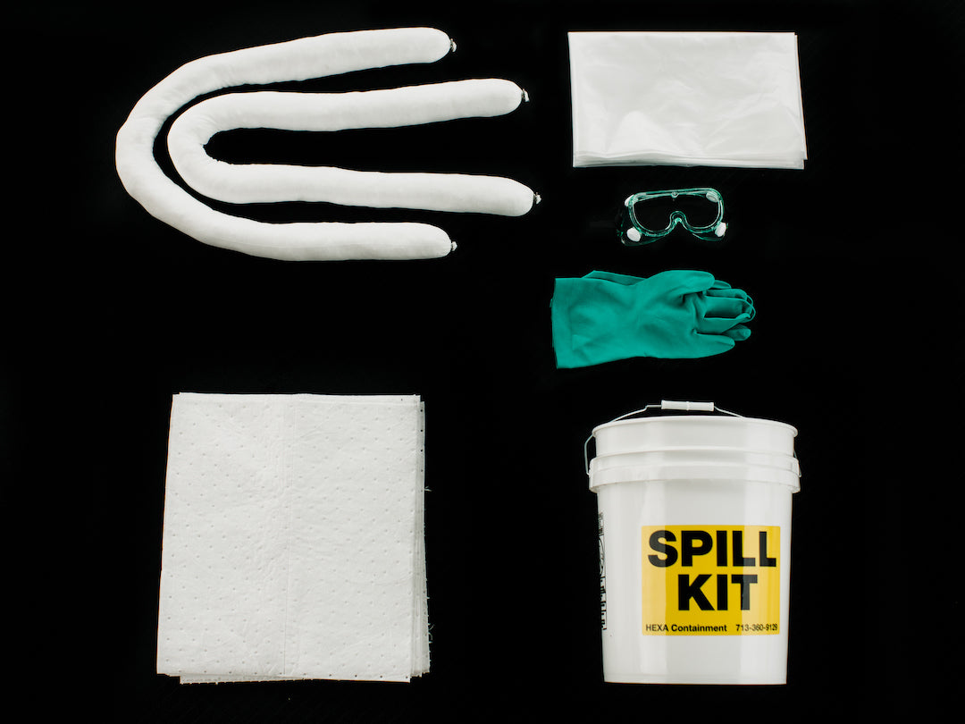 Spill Kit - Oil-Only - 5 Gallon – HEXA Containment